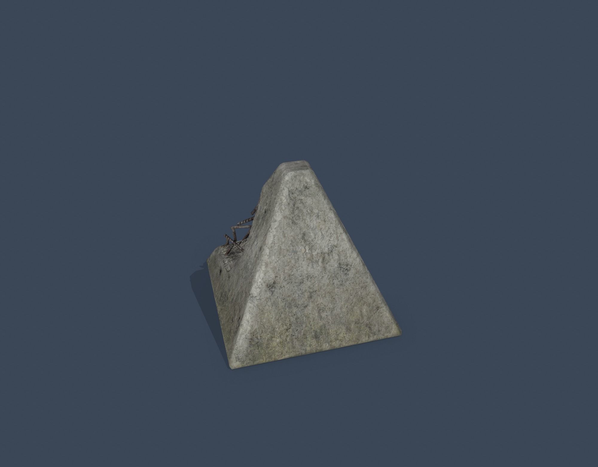 3D model Damaged Dragon Teeth VR / AR / low-poly | CGTrader