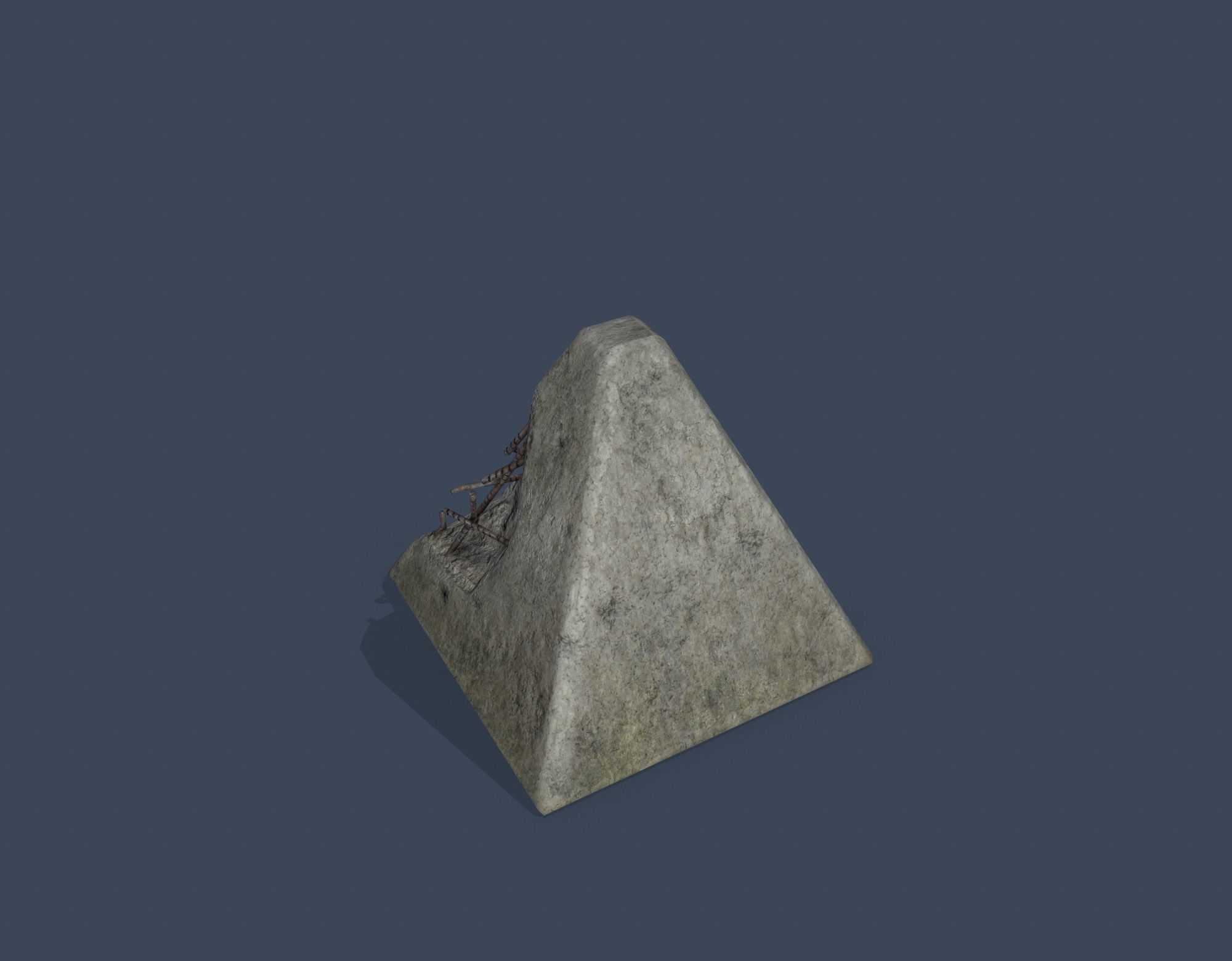 3D model Damaged Dragon Teeth VR / AR / low-poly | CGTrader