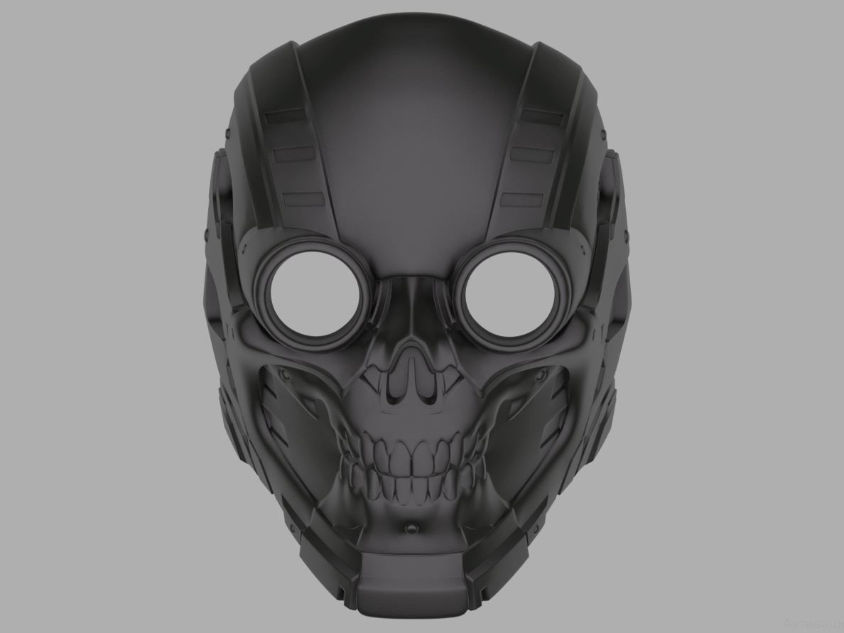 Kabal mask for face from Mortal Kombat 11 3D model 3D printable | CGTrader