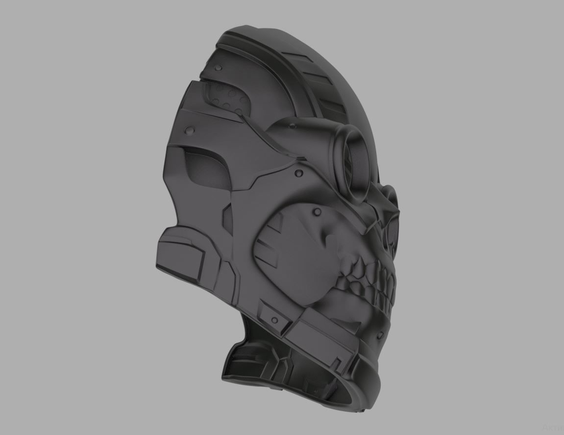 Kabal mask for face from Mortal Kombat 11 3D model 3D printable | CGTrader
