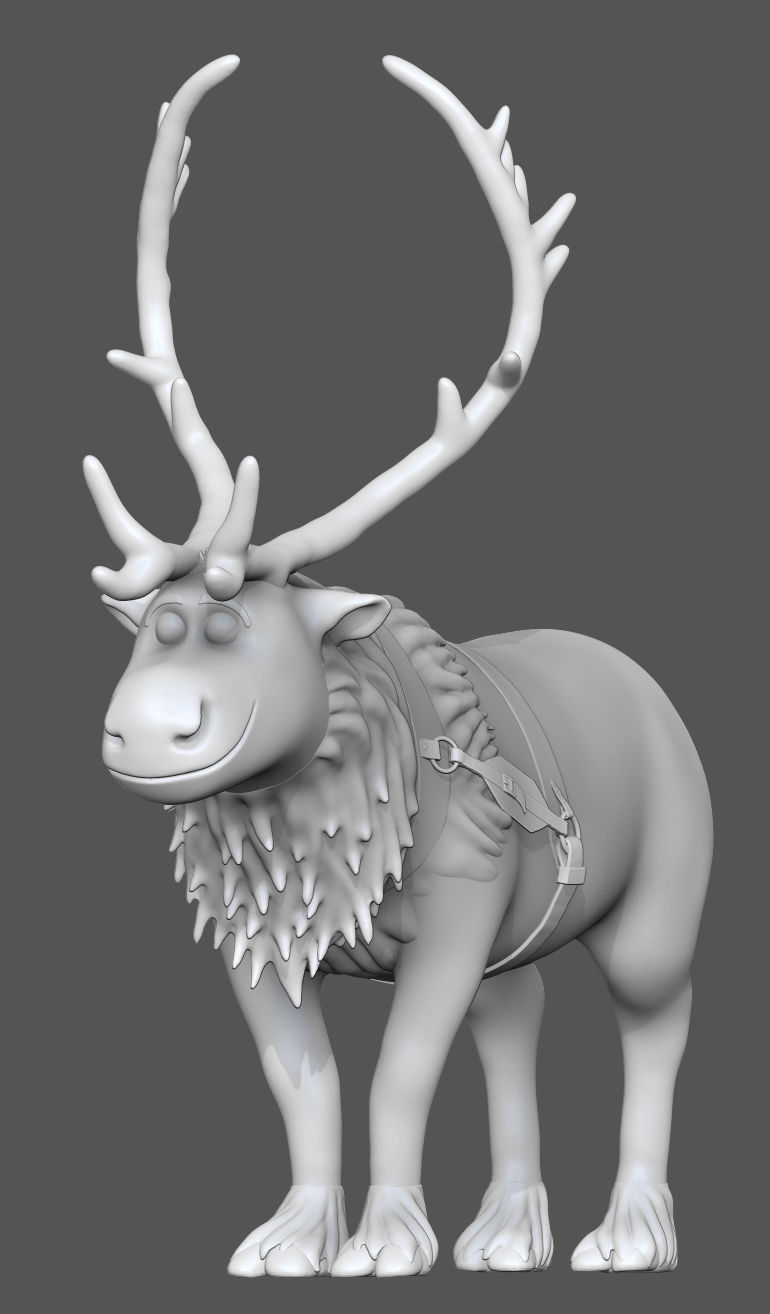 Sven Frozen 2 3D model | CGTrader