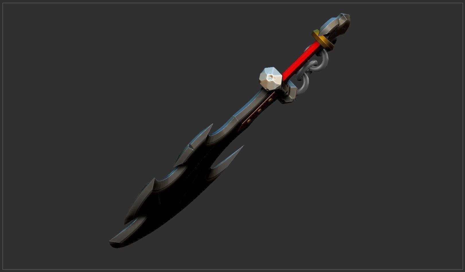 Savage Lynel Sword 3D model 3D printable | CGTrader
