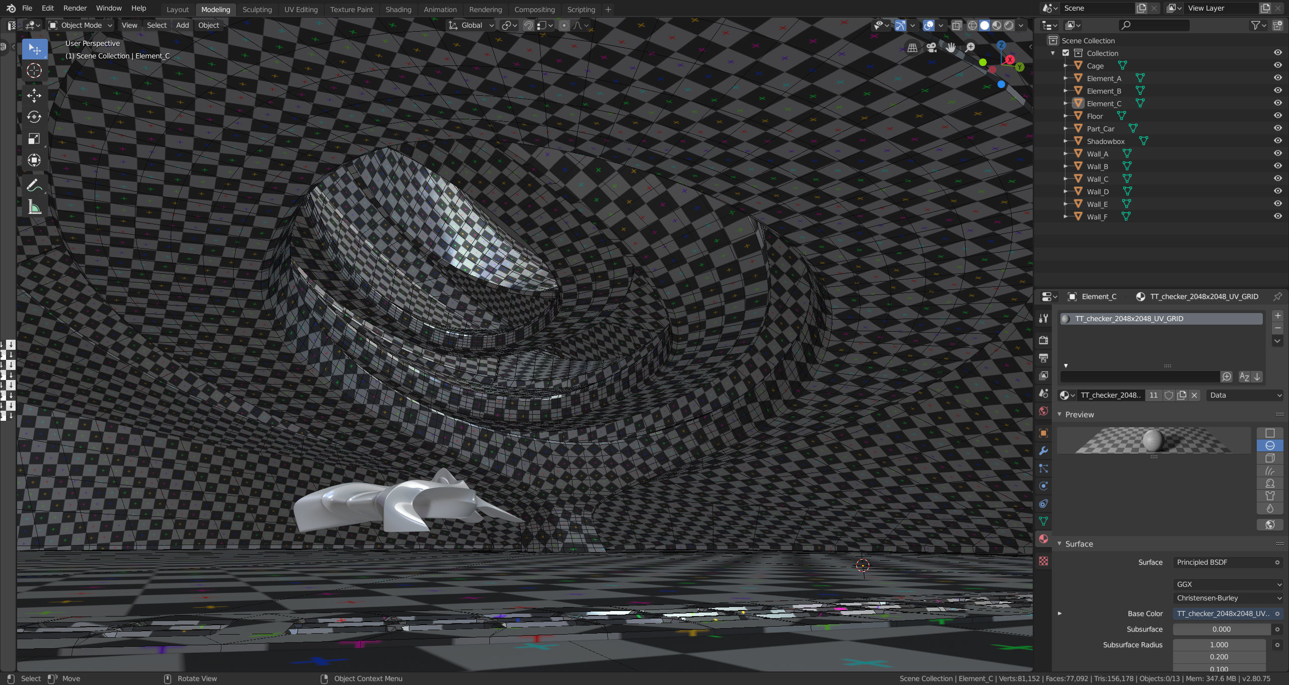 3D model Dynamic Room VR / AR / low-poly | CGTrader