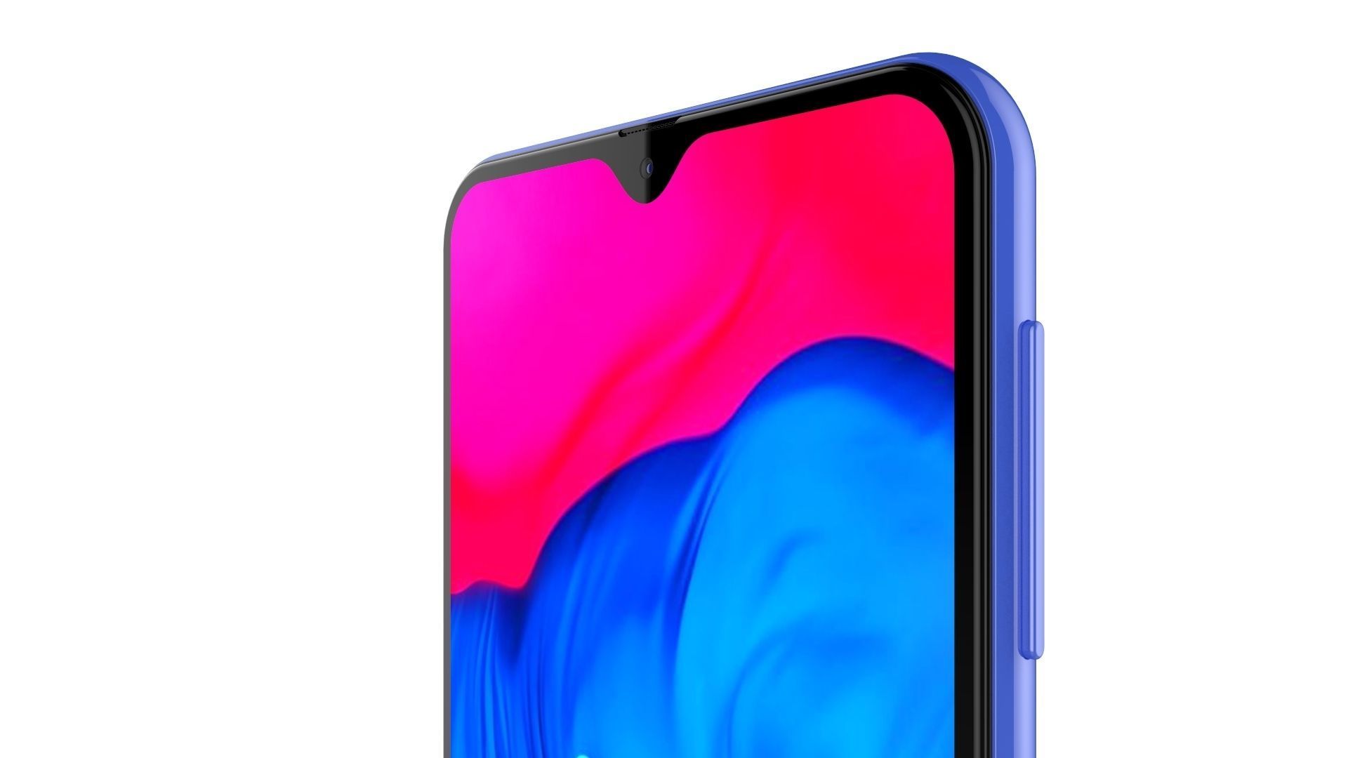 Samsung Galaxy M10 Blue 3D model | CGTrader