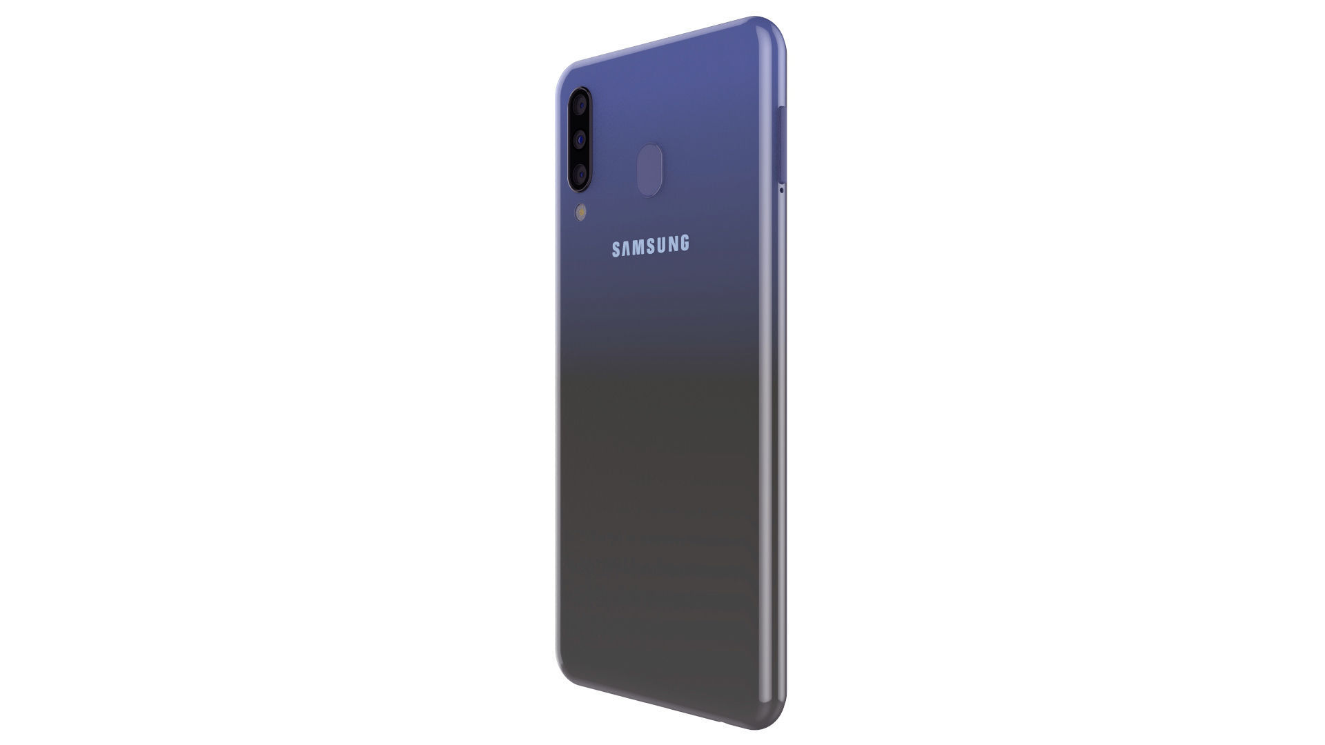 Samsung Galaxy M30 Blue 3D model | CGTrader