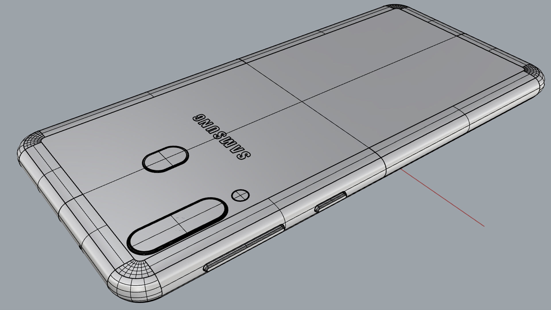Samsung Galaxy M30 Blue 3D model | CGTrader