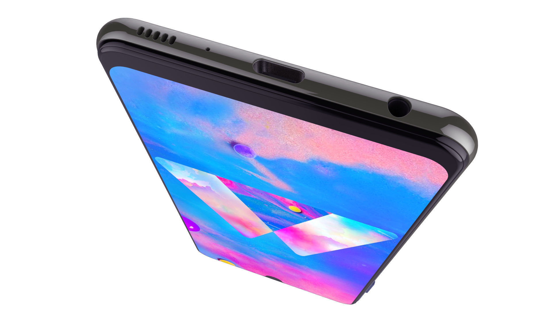 Samsung Galaxy M30 Blue 3D model | CGTrader