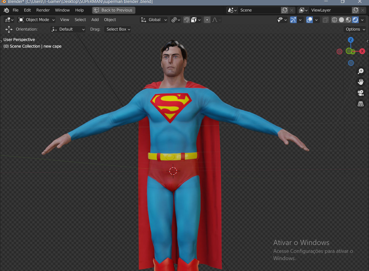 3D model Superman the Movie Model VR / AR / low-poly | CGTrader