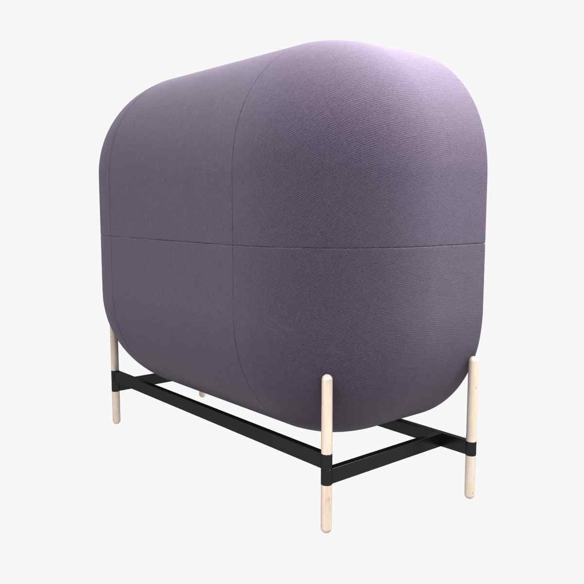 Capsule sofa by casala design 3d model 3D model | CGTrader