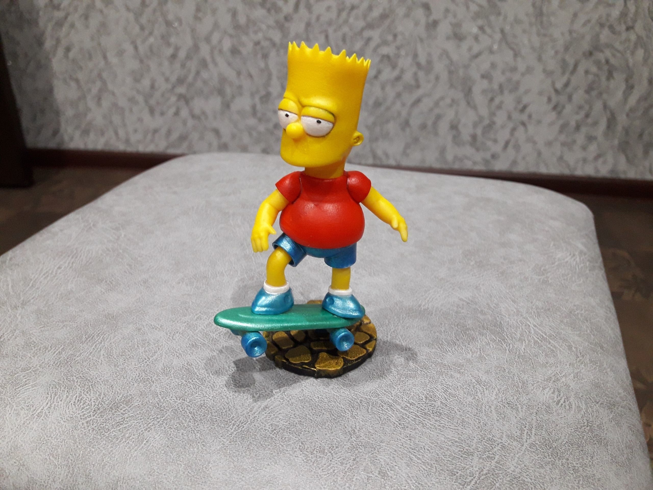 The Simpsons Barts 3D model 3D printable | CGTrader