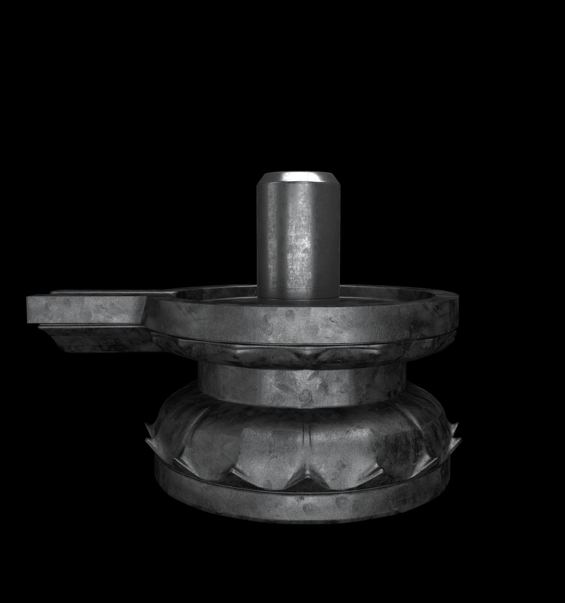Lingam 3d model unwrapped 3D model | CGTrader
