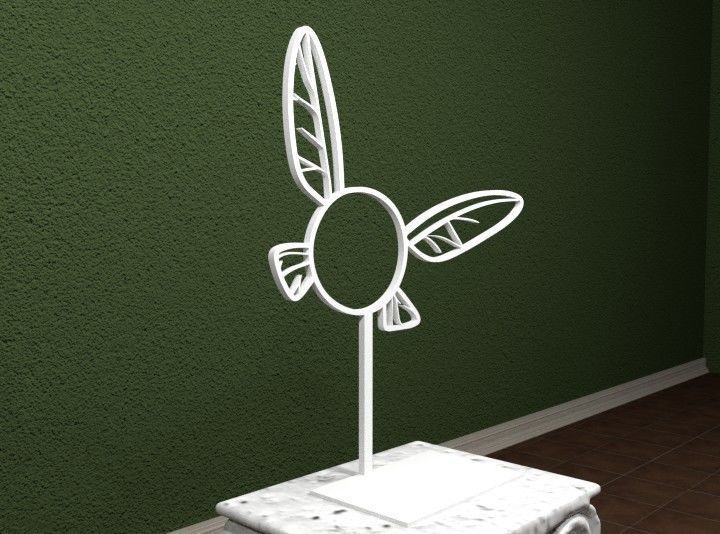 Legend Of Zelda - Ocarina Of Time - Navi Sign 3D model 3D printable ...