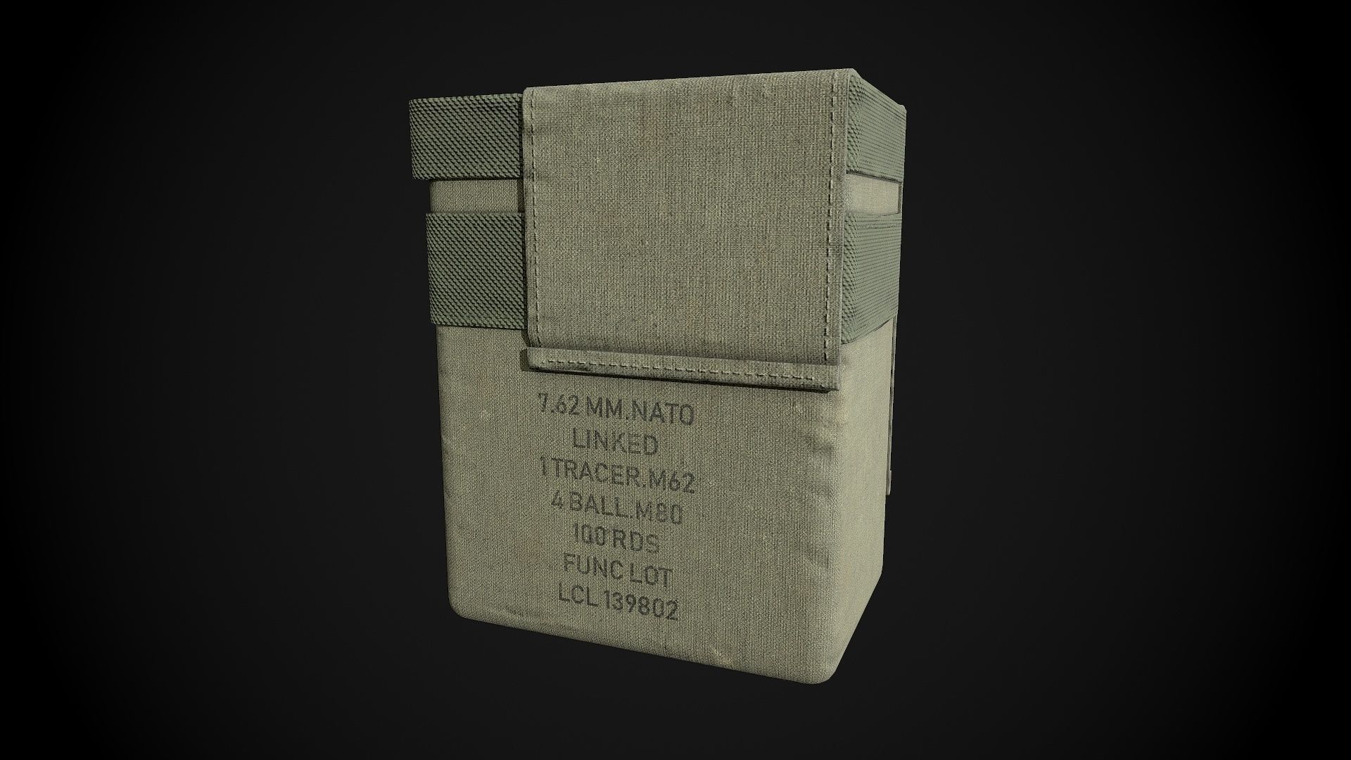 3D model M60 Light Machine Gun VR / AR / low-poly | CGTrader