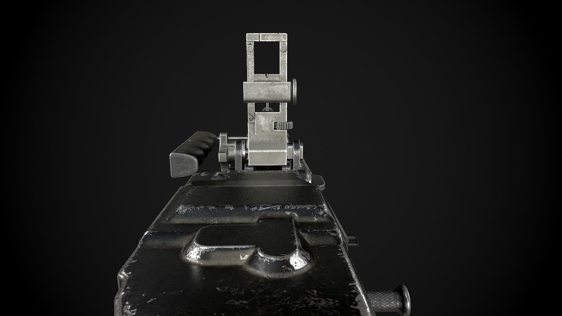 3D model M60 Light Machine Gun VR / AR / low-poly | CGTrader