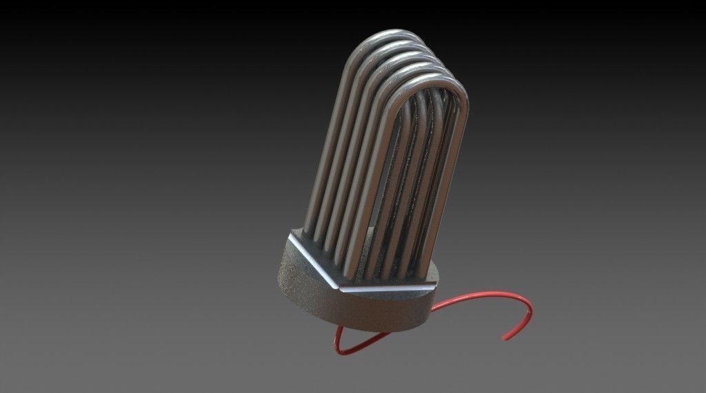 Water Heater free 3D model | CGTrader