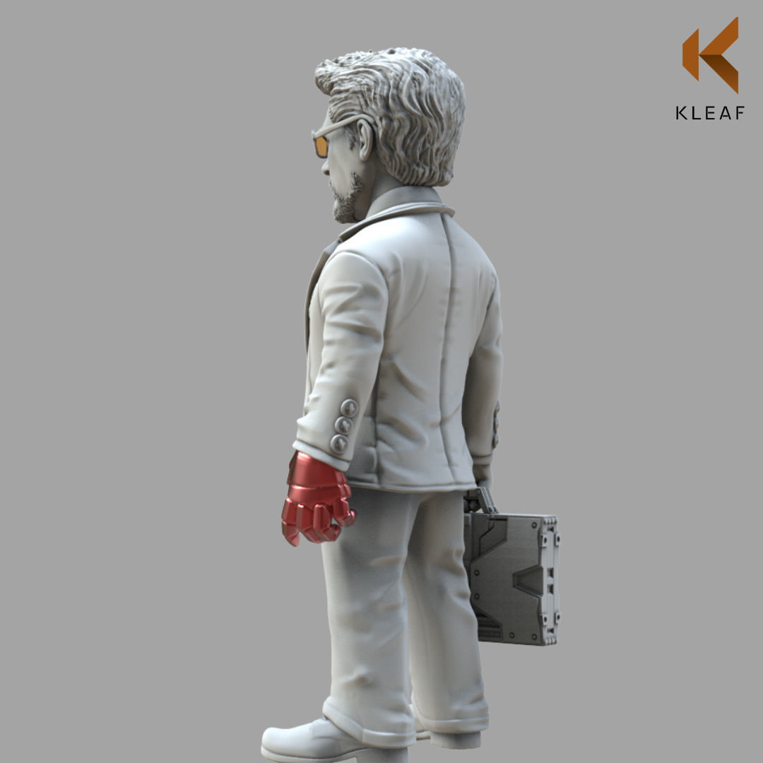 Tony Stark 3D model 3D printable | CGTrader