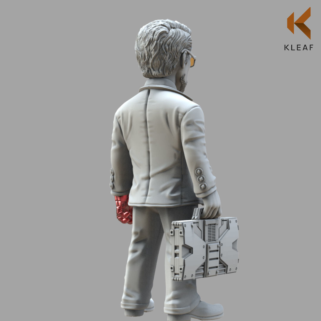 Tony Stark 3D model 3D printable | CGTrader