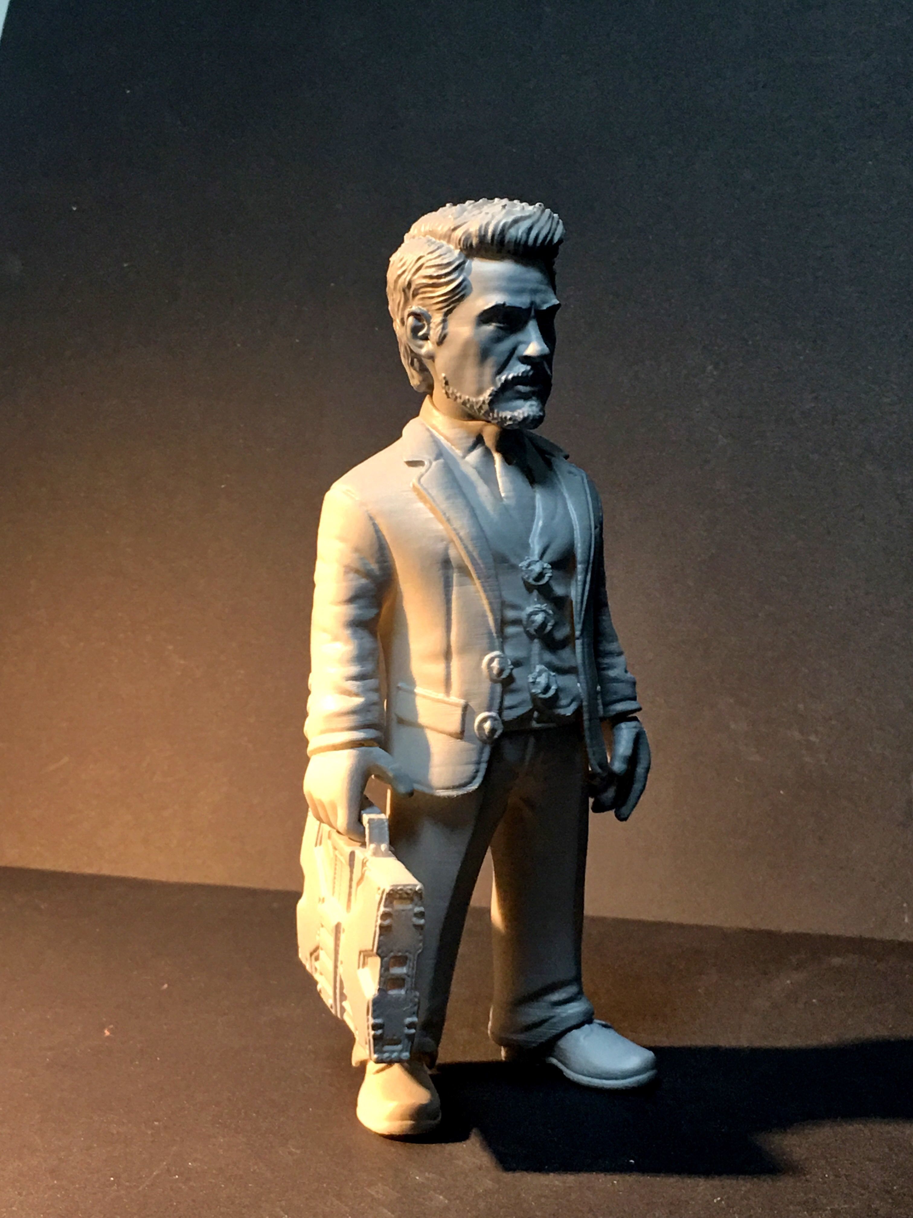 Tony Stark 3D model 3D printable | CGTrader