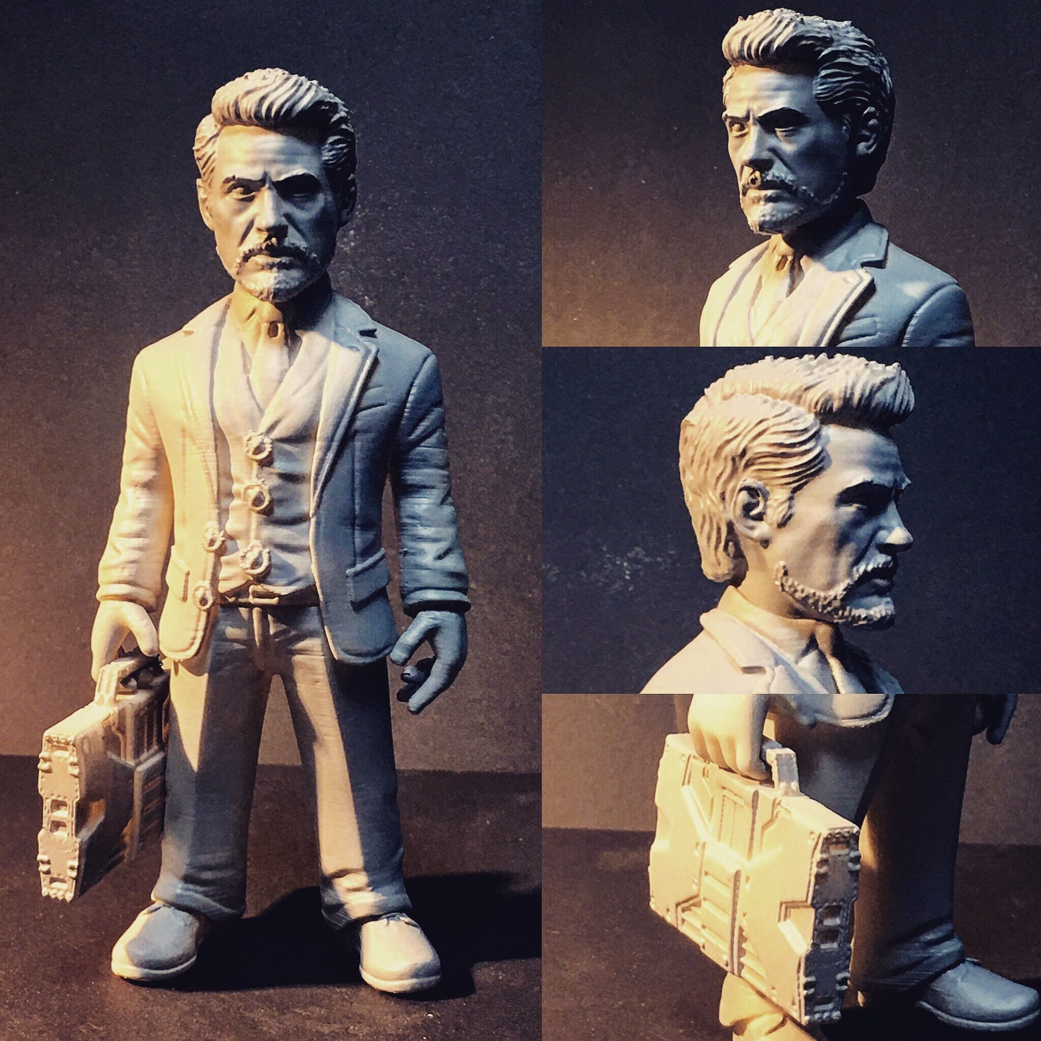 Tony Stark 3D model 3D printable | CGTrader