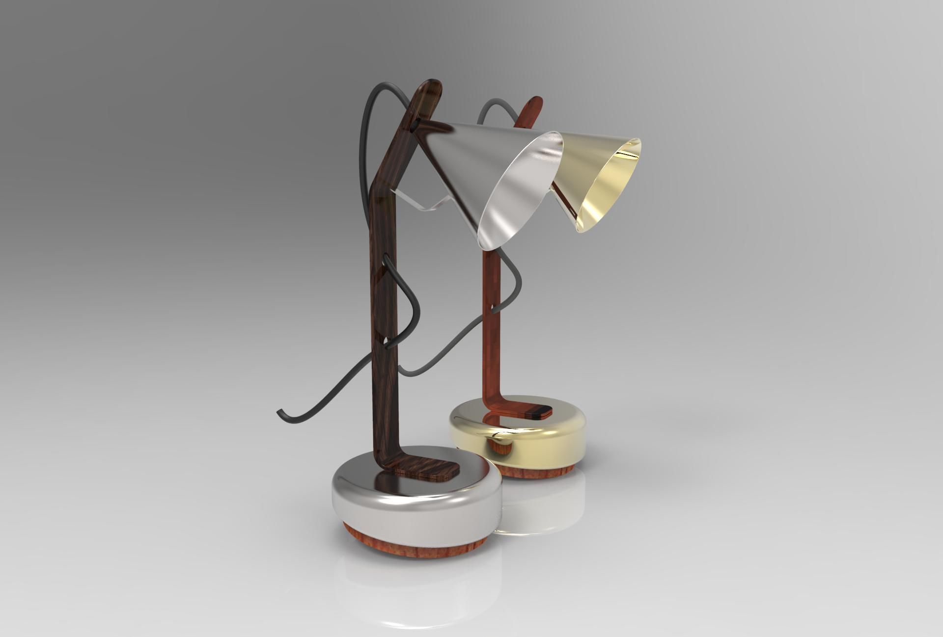 Table Lamp free 3D model | CGTrader