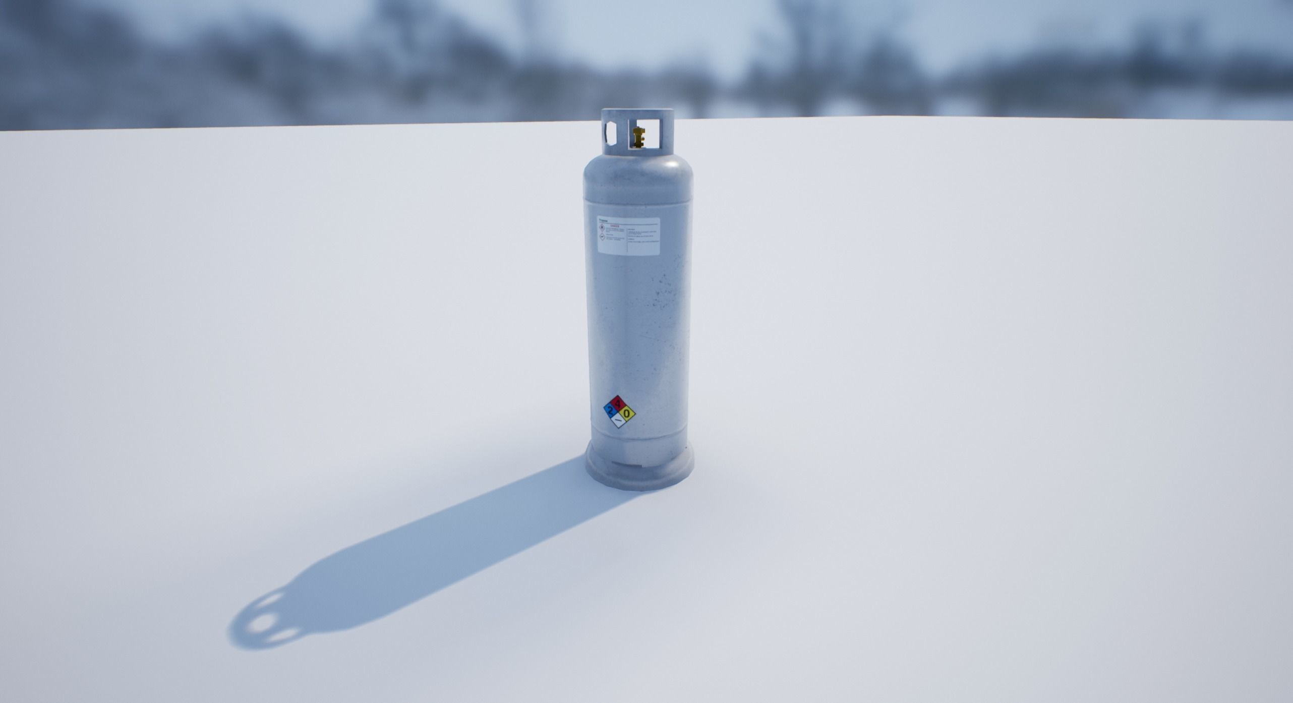 Propane Tank 103LB PBR free VR / AR / low-poly 3D model | CGTrader