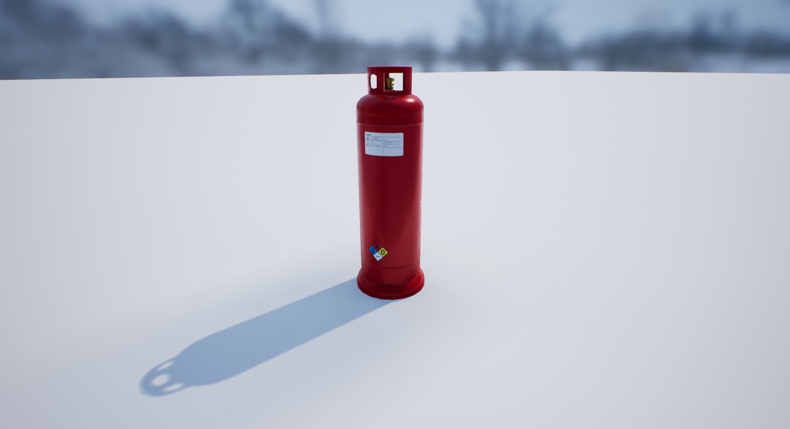 Propane Tank 103LB PBR free VR / AR / low-poly 3D model | CGTrader