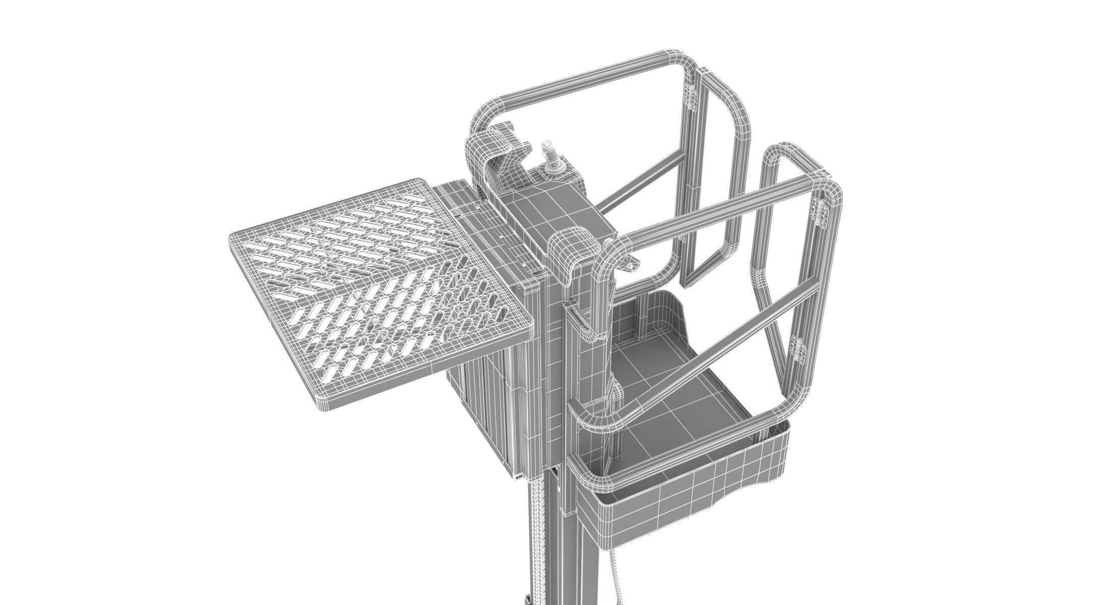 JLG 10MSP Driveable Stock Picker 3D model | CGTrader