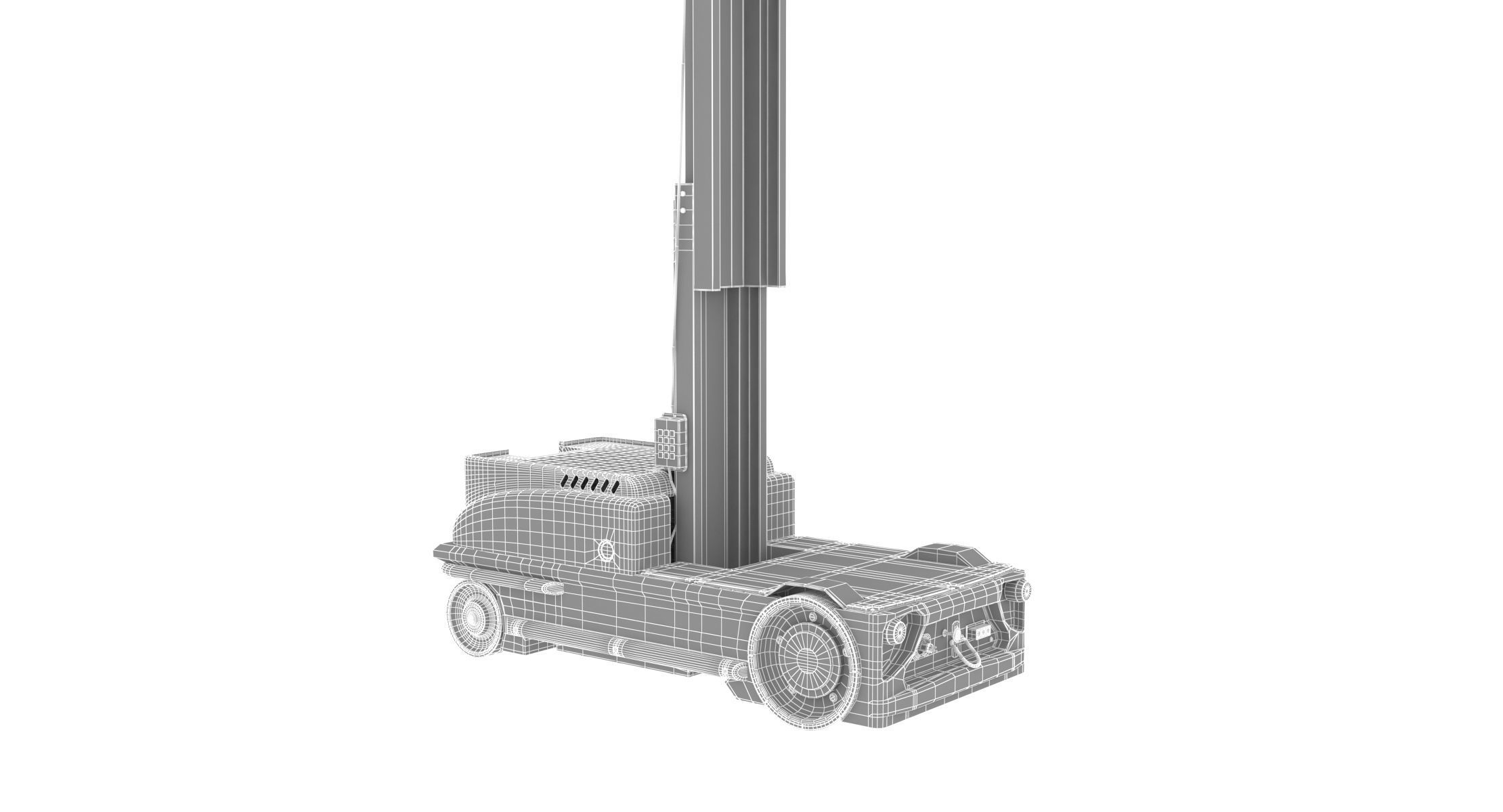 JLG 10MSP Driveable Stock Picker 3D model | CGTrader