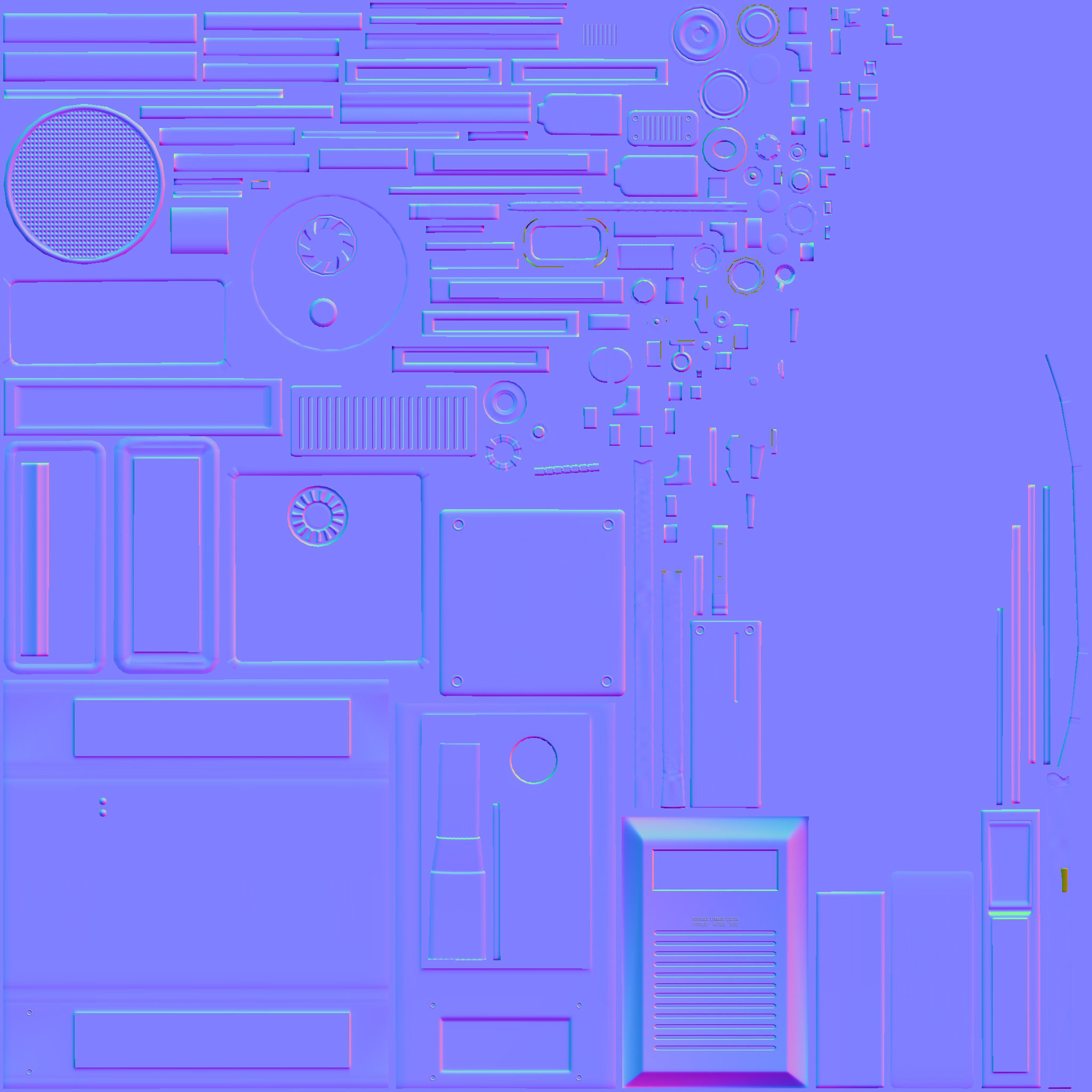 3D model radio wakitaki VR / AR / low-poly | CGTrader