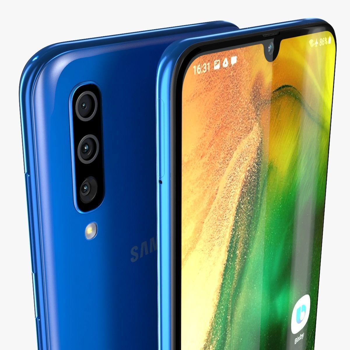 Samsung Galaxy A50 All colors 3D model | CGTrader
