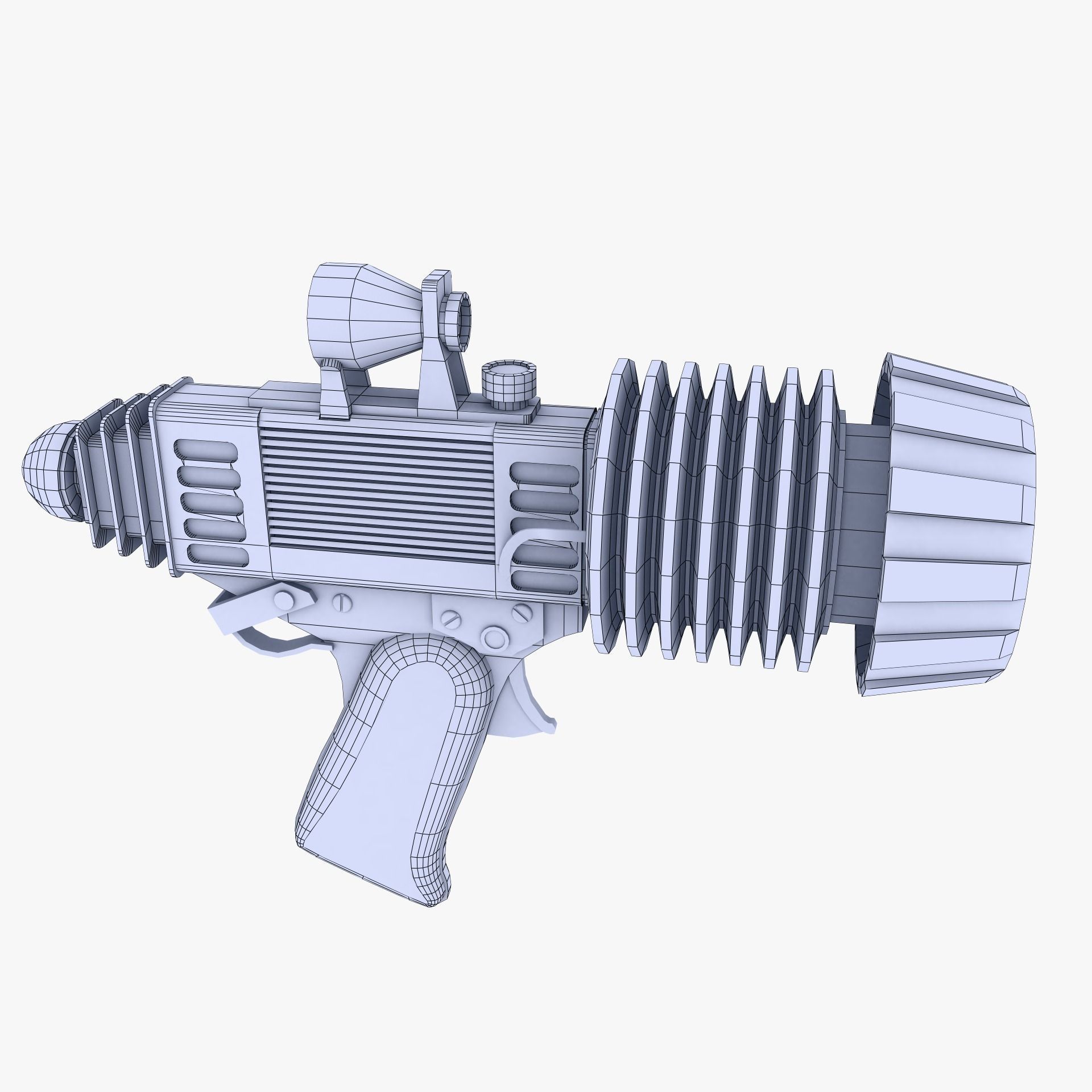 3D model Ray Gun V2 VR / AR / low-poly | CGTrader