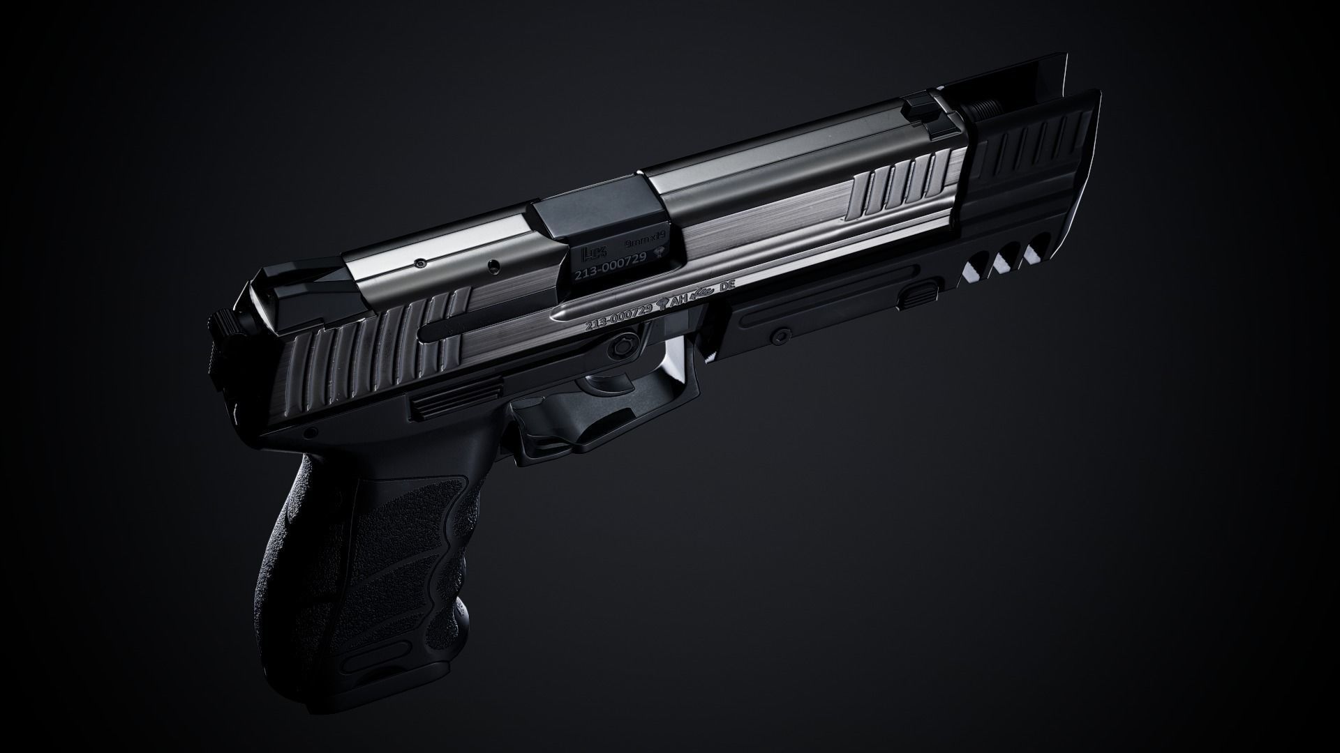 3D model P30L PBR gun VR / AR / low-poly | CGTrader