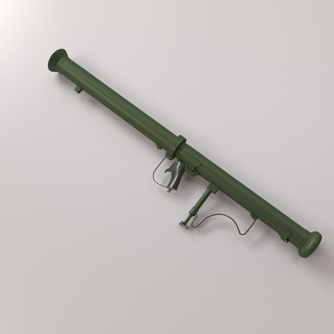 M20 Bazooka 3D Model 3DS FBX BLEND DAE | CGTrader.com
