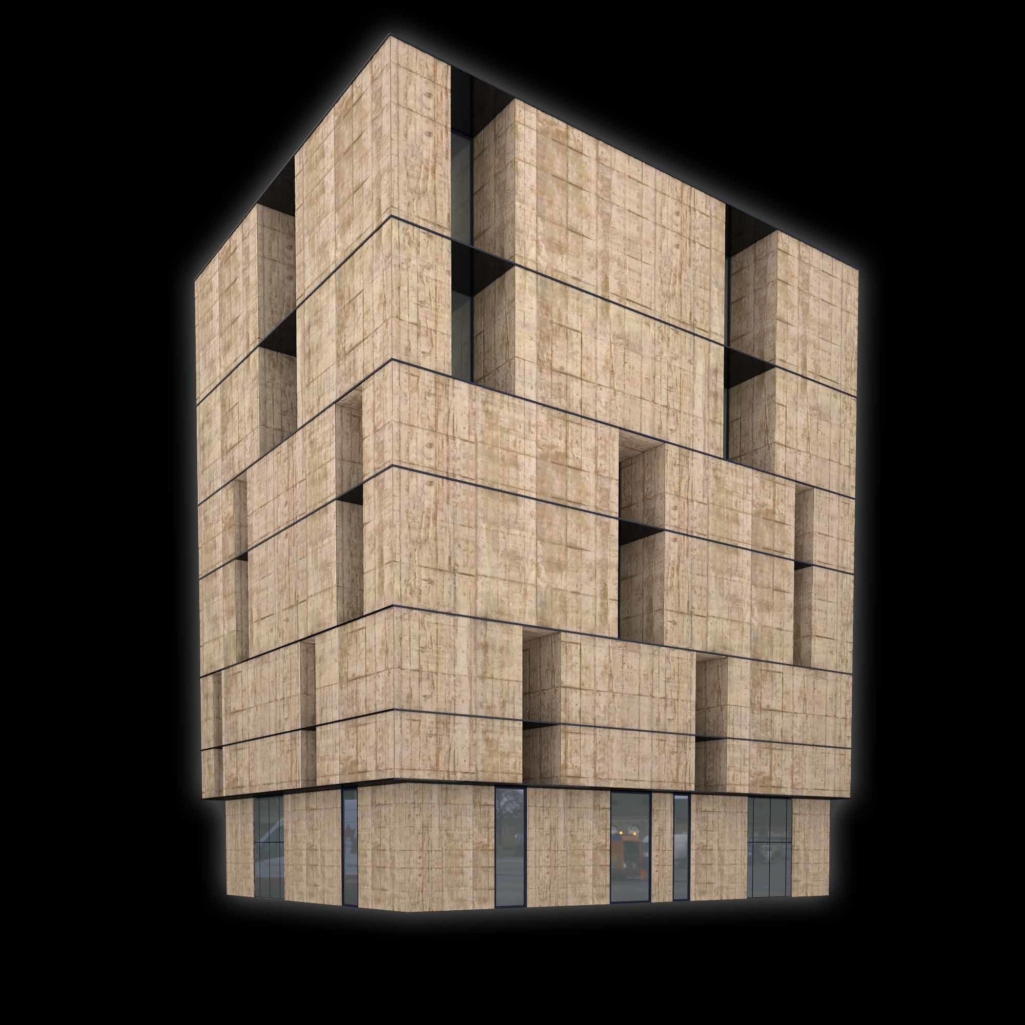 Museum Building 3D model | CGTrader