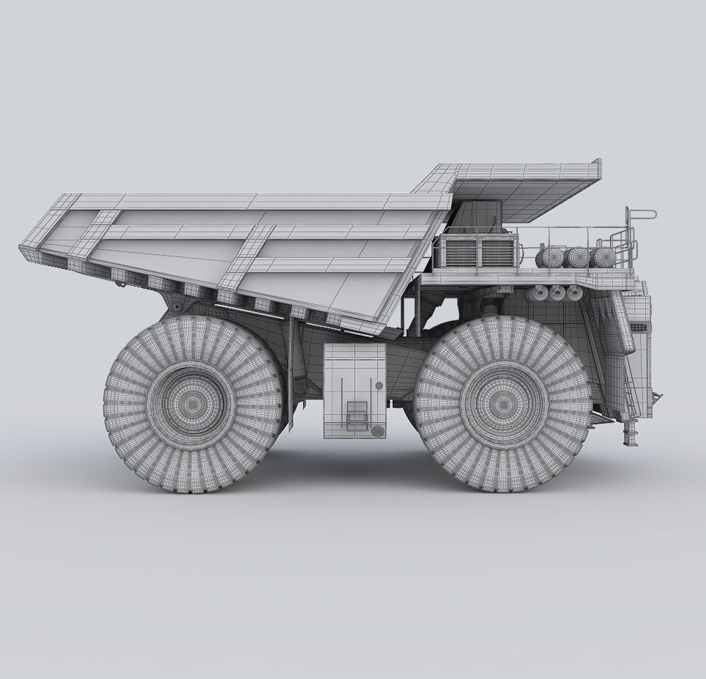 Belaz 75601 3D model | CGTrader