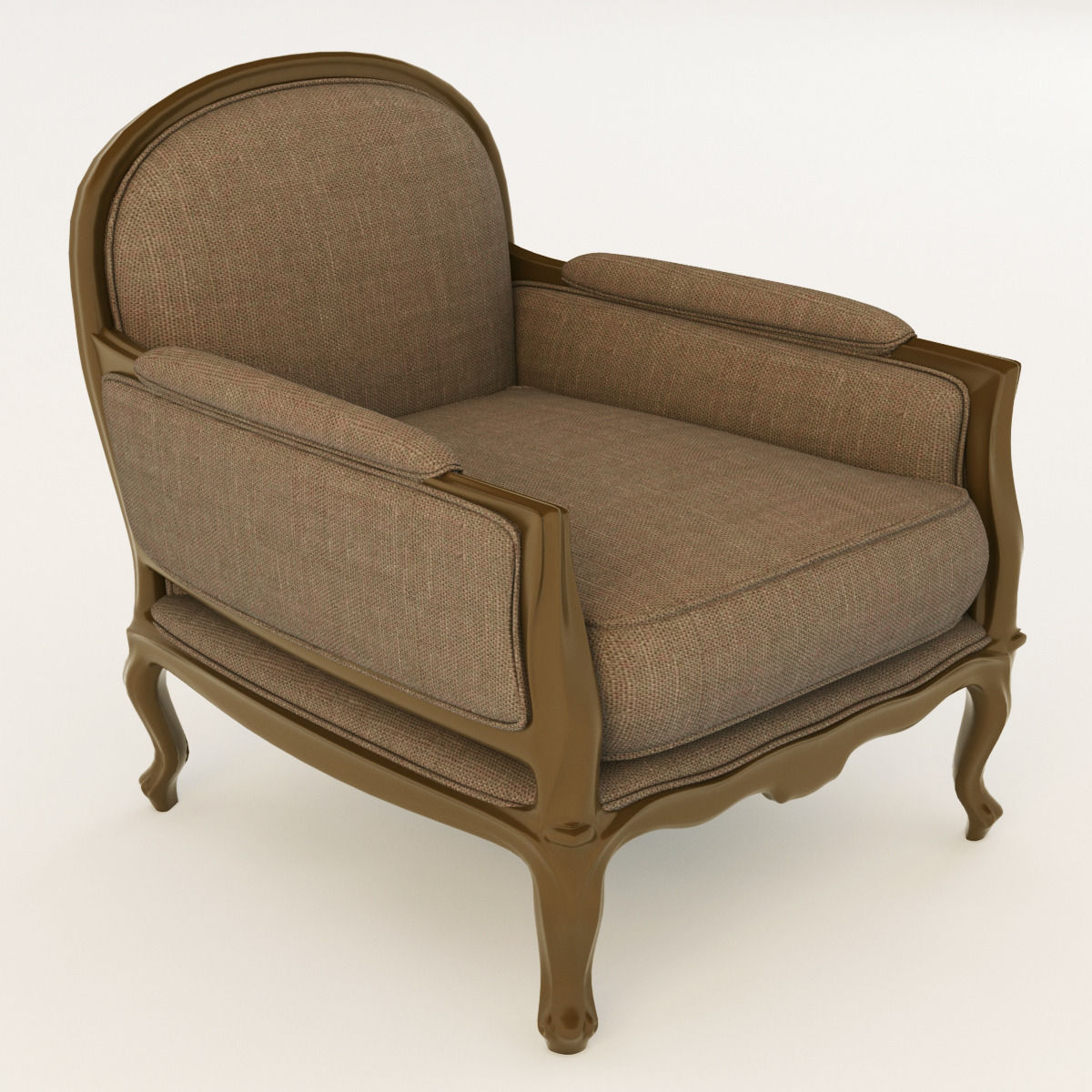 classical armchair 3D model | CGTrader
