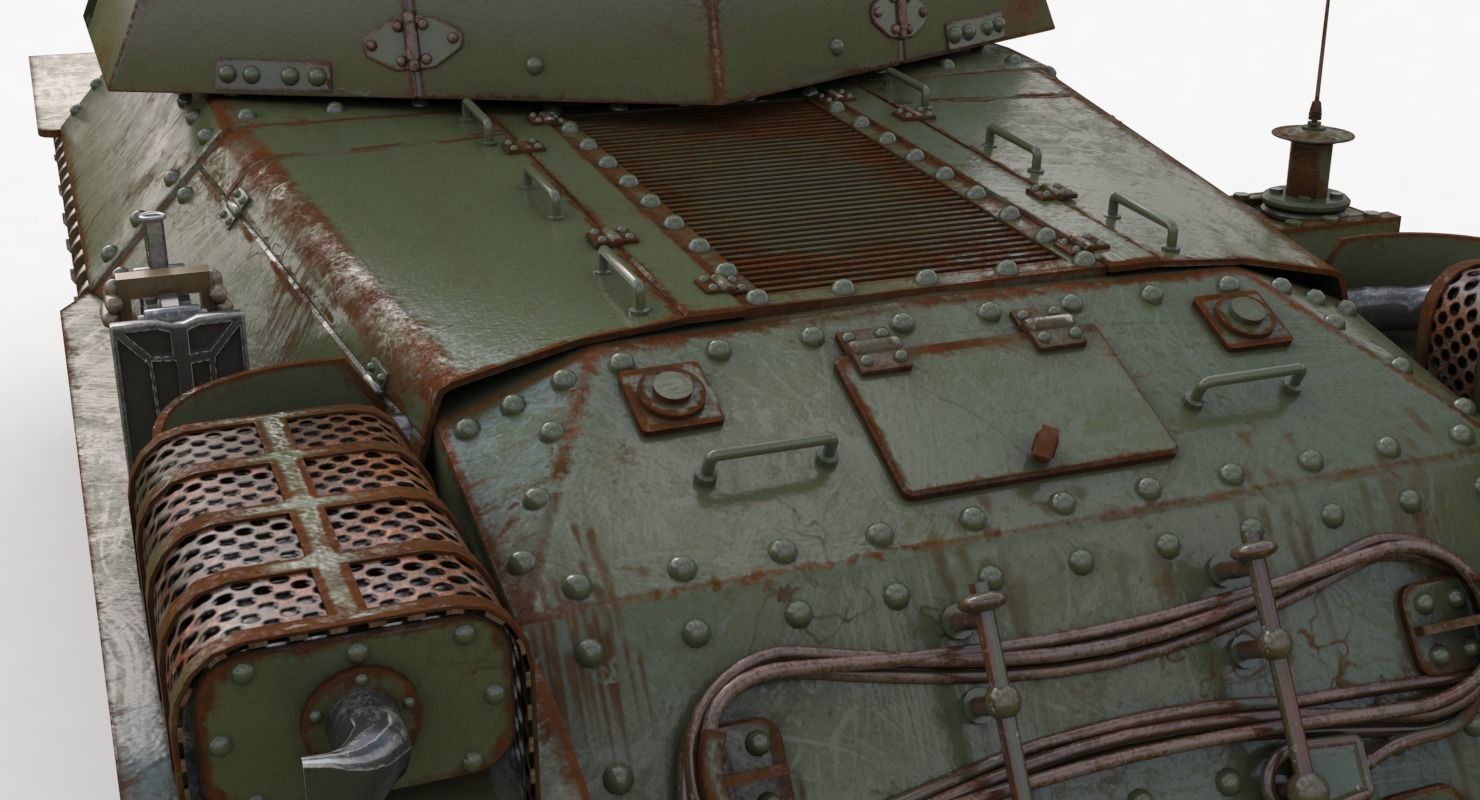 Tank Type 3 Ho Ni III Japan Vray 3D model | CGTrader