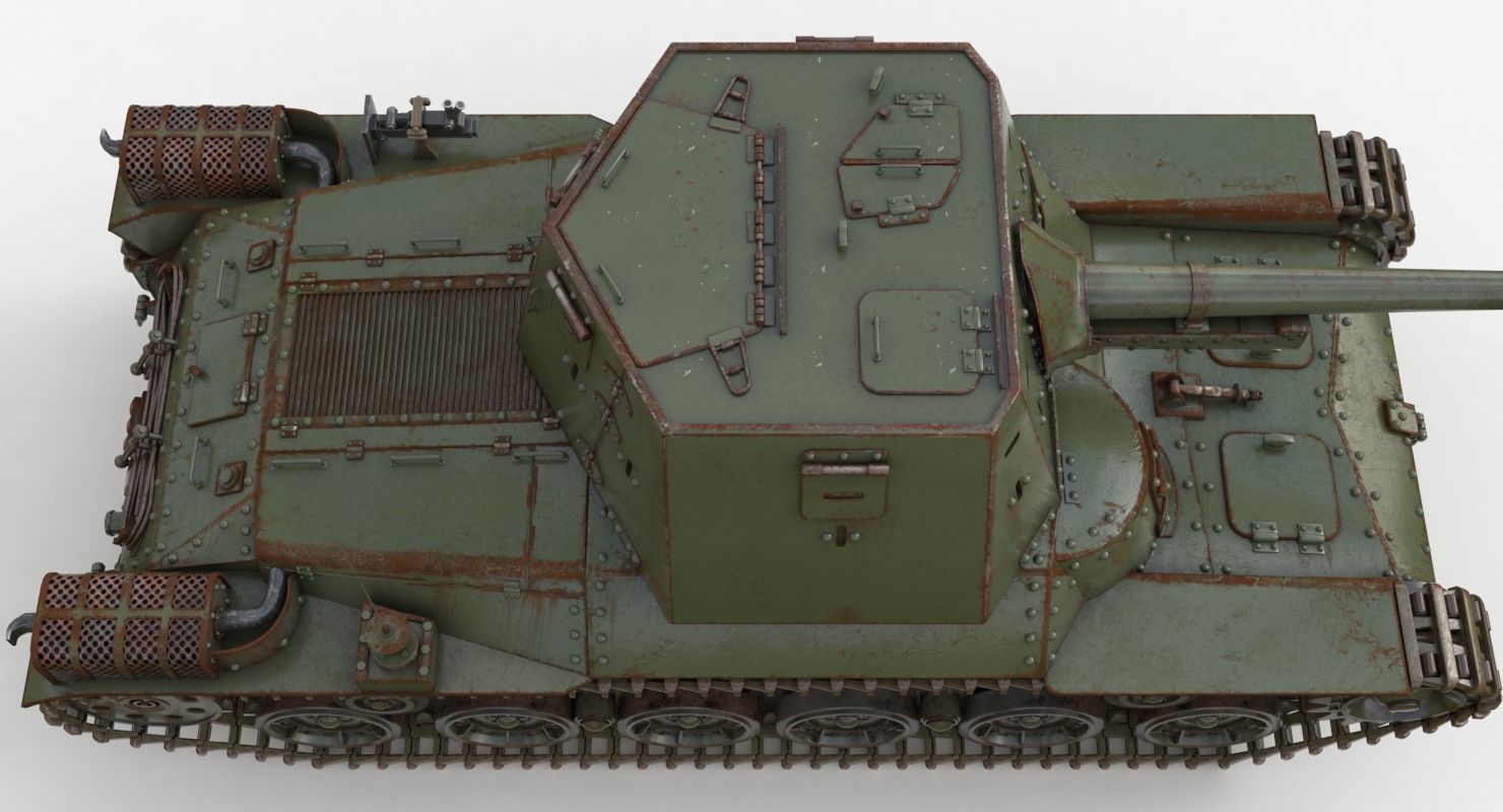 Tank Type 3 Ho Ni III Japan Vray 3D model | CGTrader