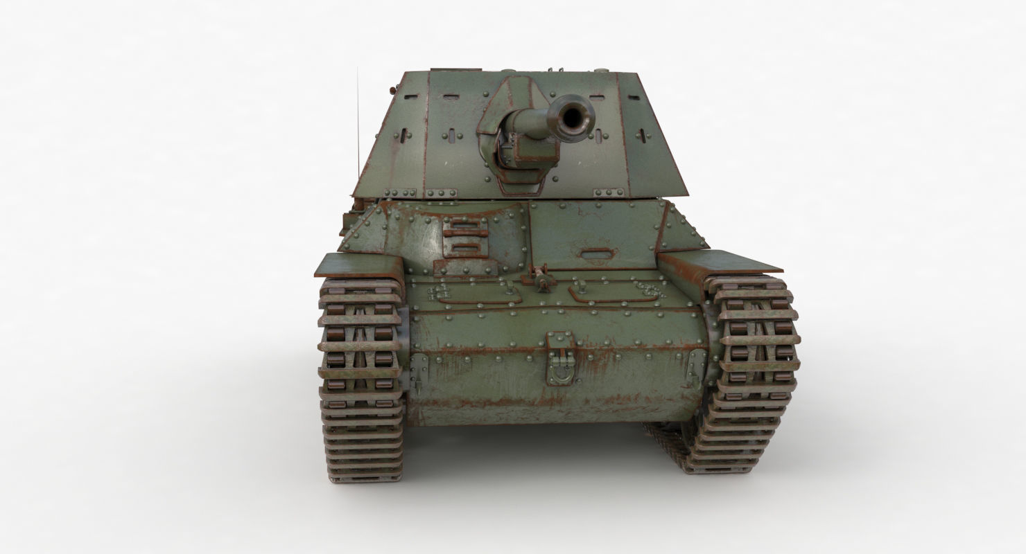 Tank Type 3 Ho Ni III Japan Vray 3D model | CGTrader