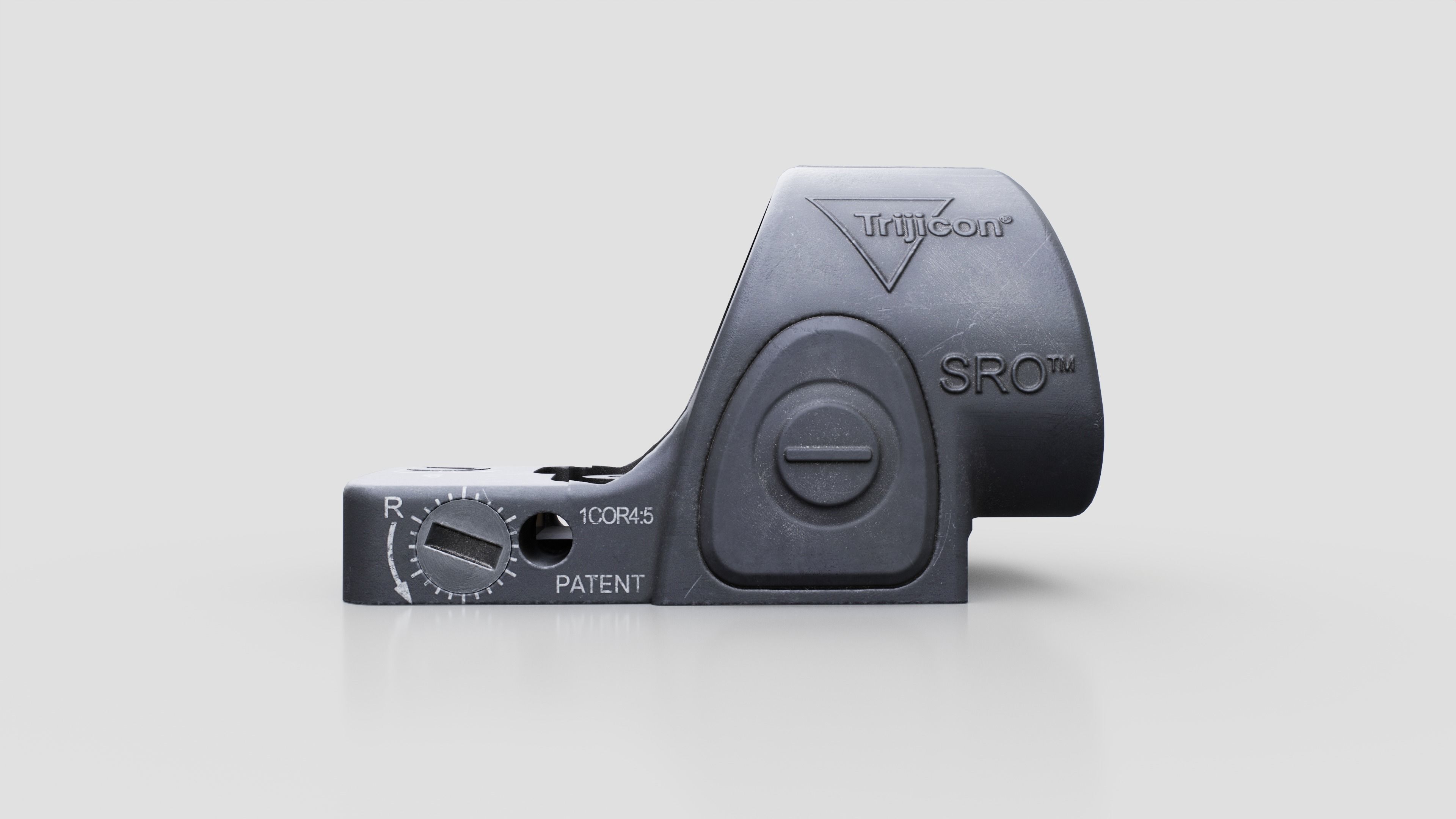 3D model Trijicon SRO Specialized Reflex Optic VR / AR / low-poly ...