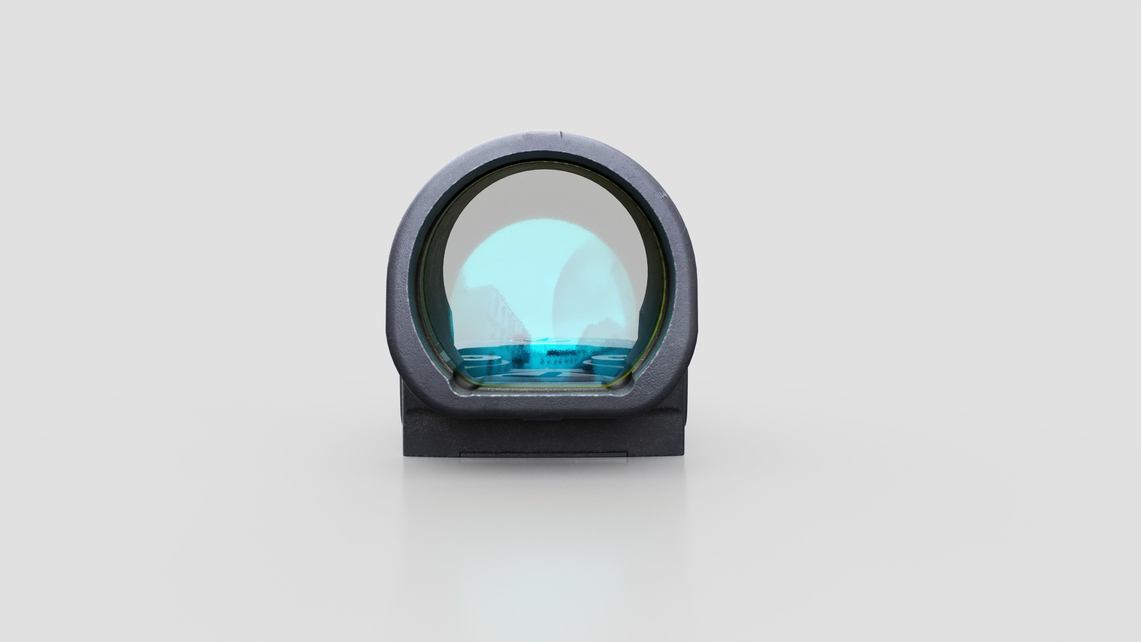 3D model Trijicon SRO Specialized Reflex Optic VR / AR / low-poly ...