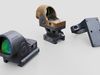 3D model Trijicon SRO Specialized Reflex Optic VR / AR / low-poly ...