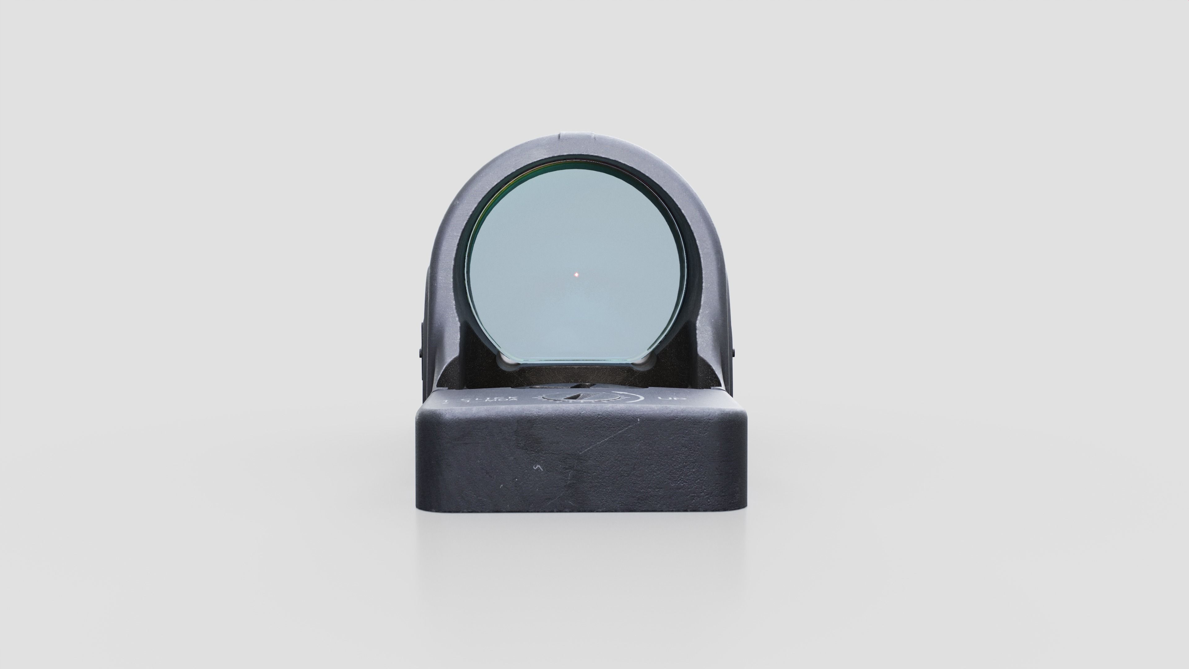 3D model Trijicon SRO Specialized Reflex Optic VR / AR / low-poly ...