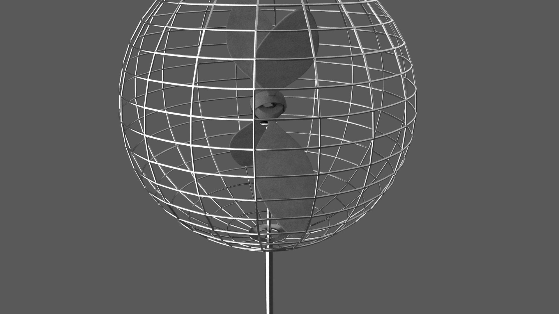 Spherical Fan Rig by Chijioke Okereke 3D model animated rigged | CGTrader