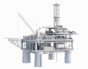 Oil rig 3D Models | CGTrader