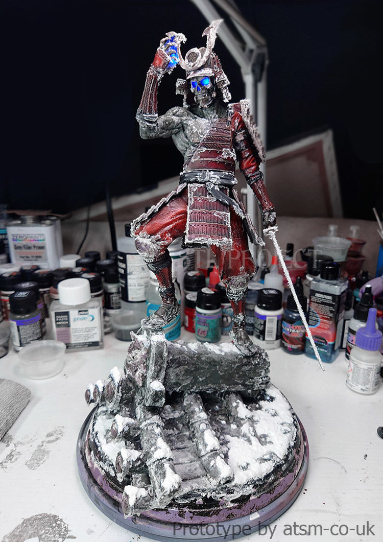 Dead Samurai 3D model 3D printable | CGTrader