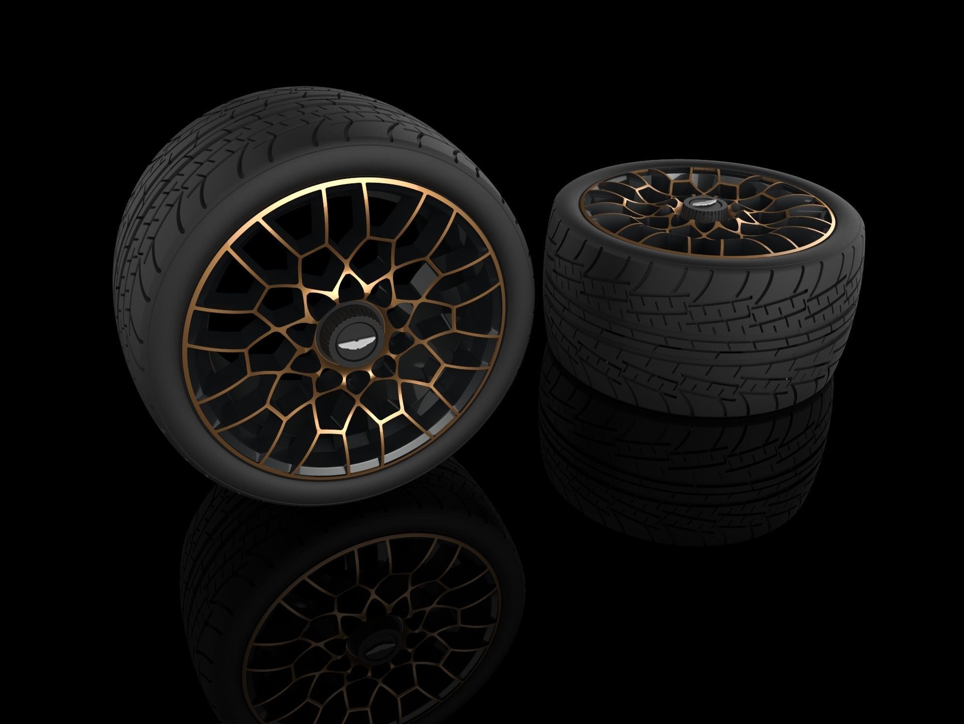 Aston martin valkyrie rims 3D model | CGTrader