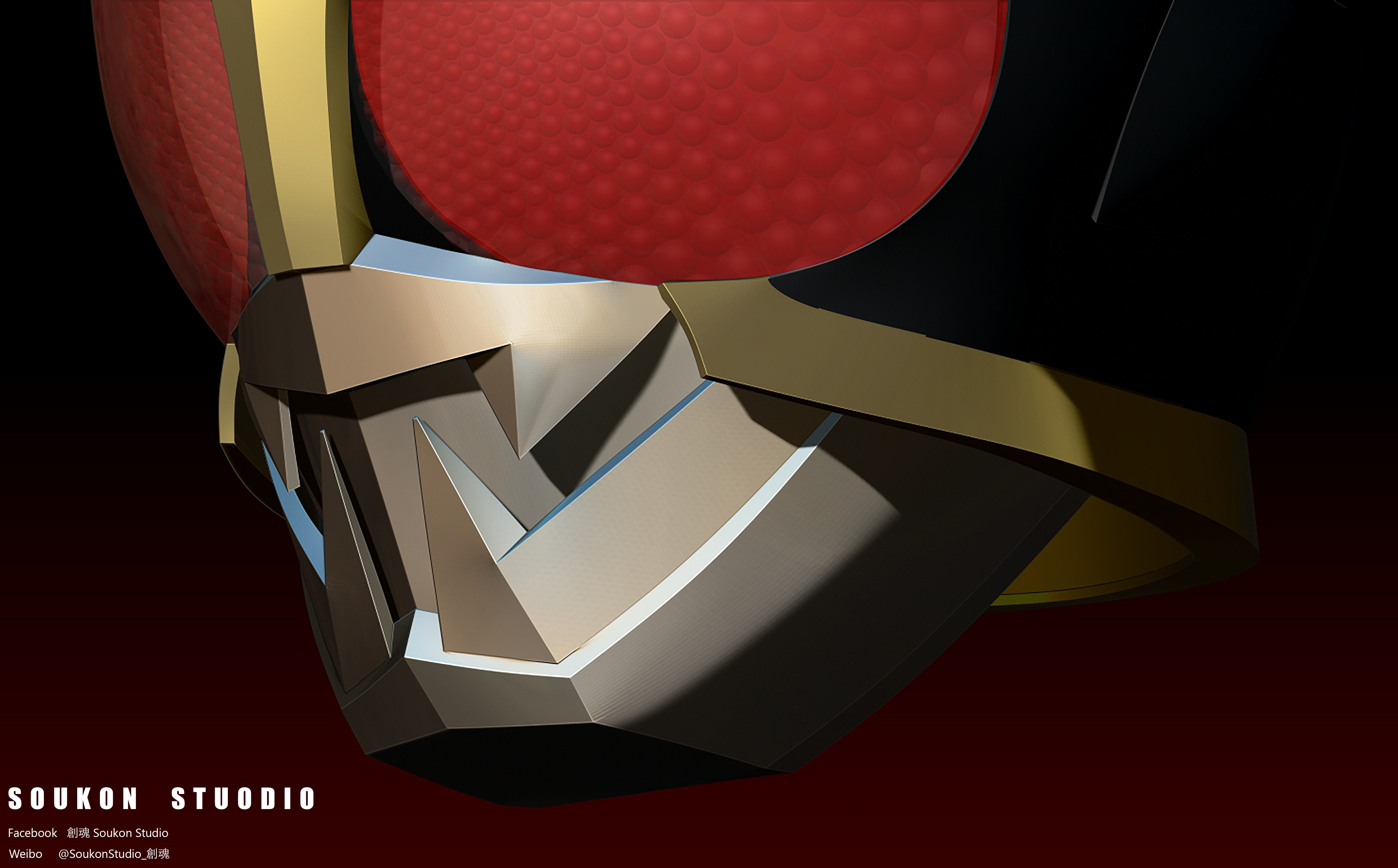 kuuga ultimate form 3D model | CGTrader