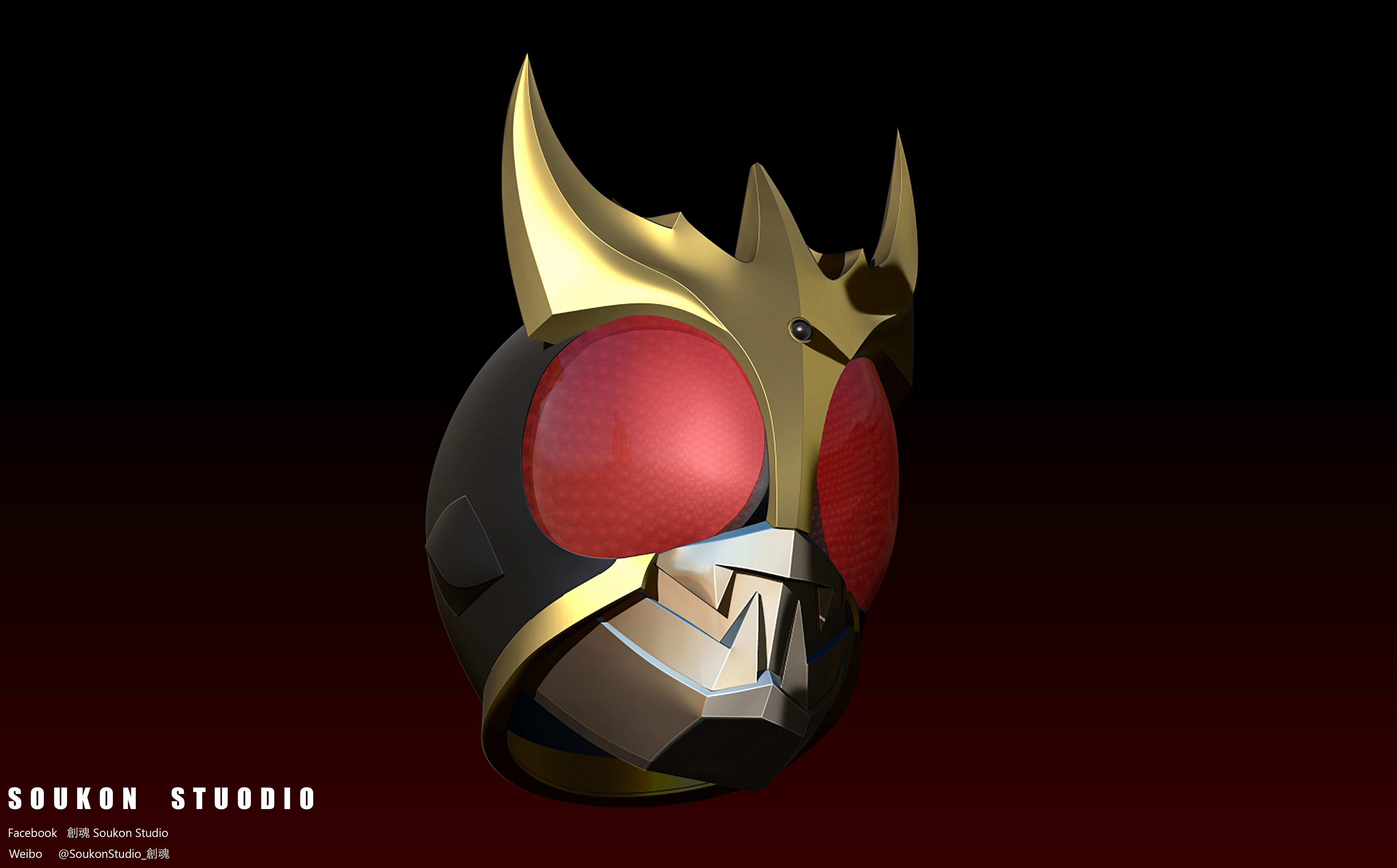 kuuga ultimate form 3D model | CGTrader