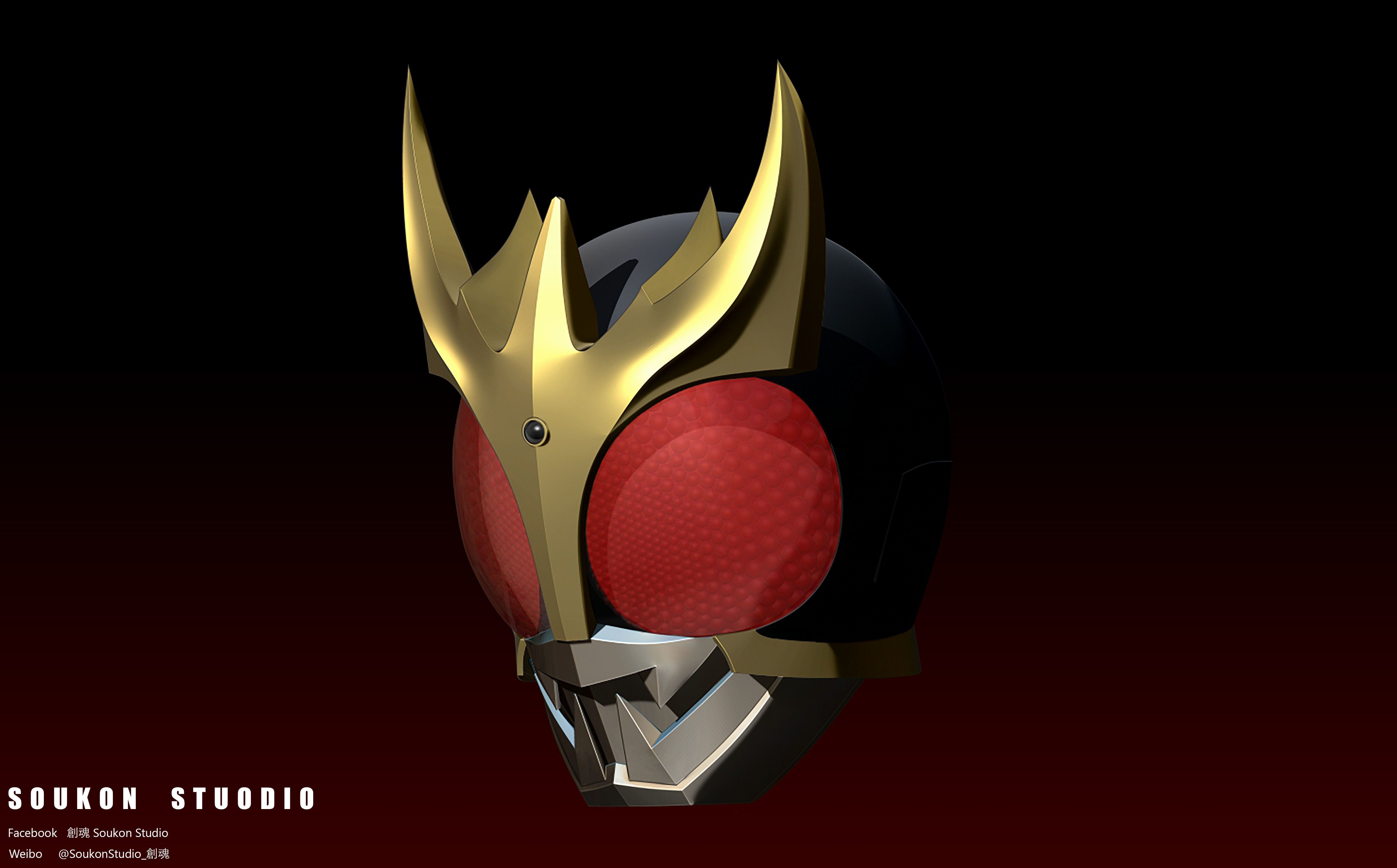 kuuga ultimate form 3D model | CGTrader